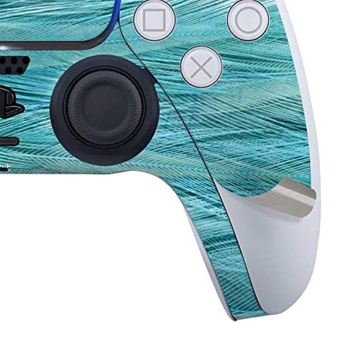 Skinit Decal Gaming Skin Compatible with PS5 and Compatible with PS5 Digital Edition DualSense Controller - Skinit Originally Designed Feather Design