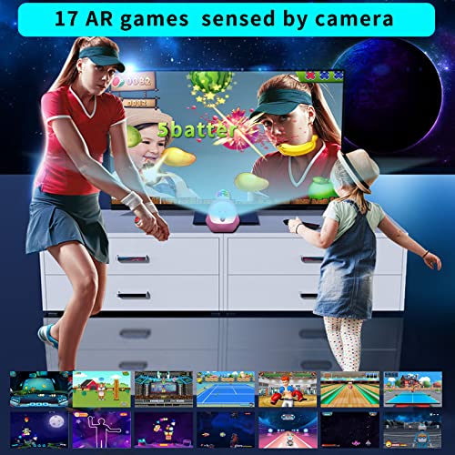 YRPRSODF Dance Mat for Kids and Adults, Musical Electronic Dance Step Pad with 100+ Games, 200+Songs, HD Camera, 2 Motion Sensor Controllers, MTV & Cartoon Modes,Dance Mat Toy for Girls& Boys Age 3+