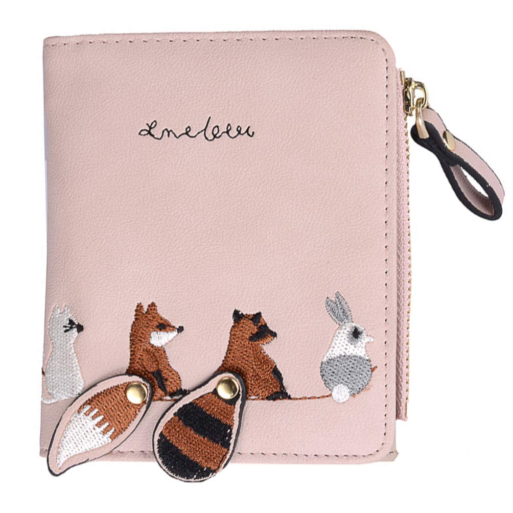 GALPADA Kawaii Wallet Cute Wallets Animal Purses Wallet Purse Coin Pouches Wallet Aesthetic Foldable Purse