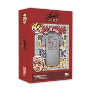 Funko Pop! Boxed Tee: Marvel - Stan Lee - XL