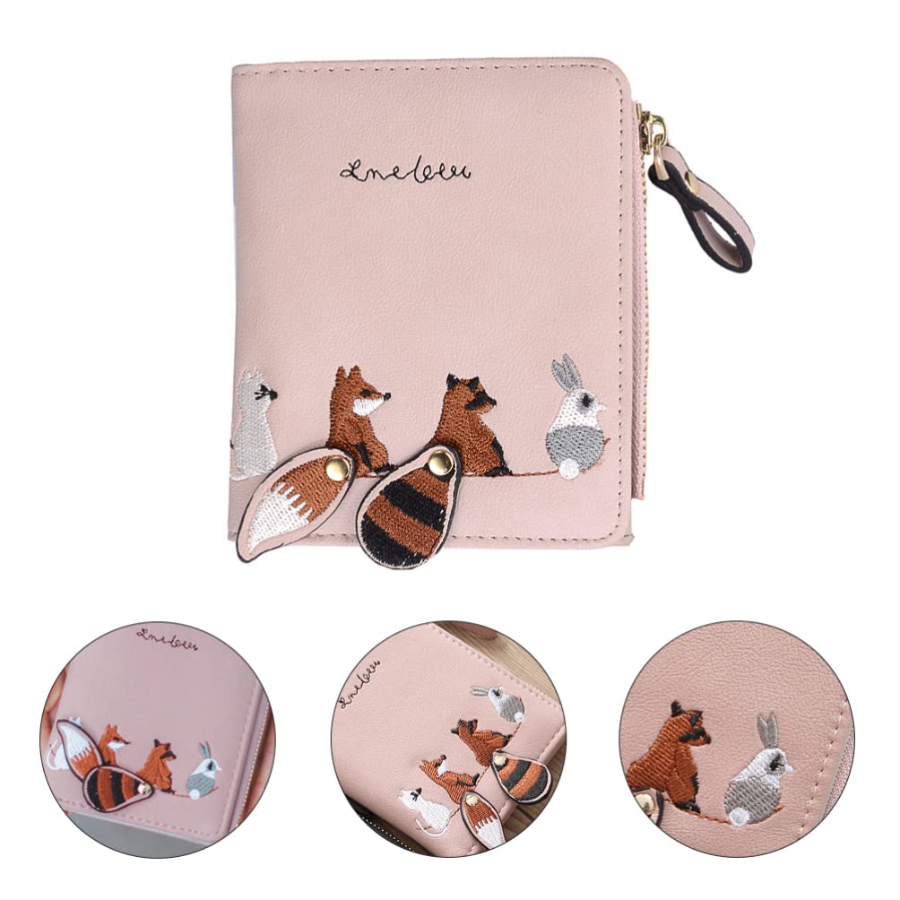 GALPADA Kawaii Wallet Cute Wallets Animal Purses Wallet Purse Coin Pouches Wallet Aesthetic Foldable Purse