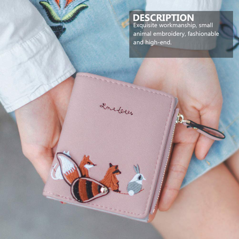 GALPADA Kawaii Wallet Cute Wallets Animal Purses Wallet Purse Coin Pouches Wallet Aesthetic Foldable Purse