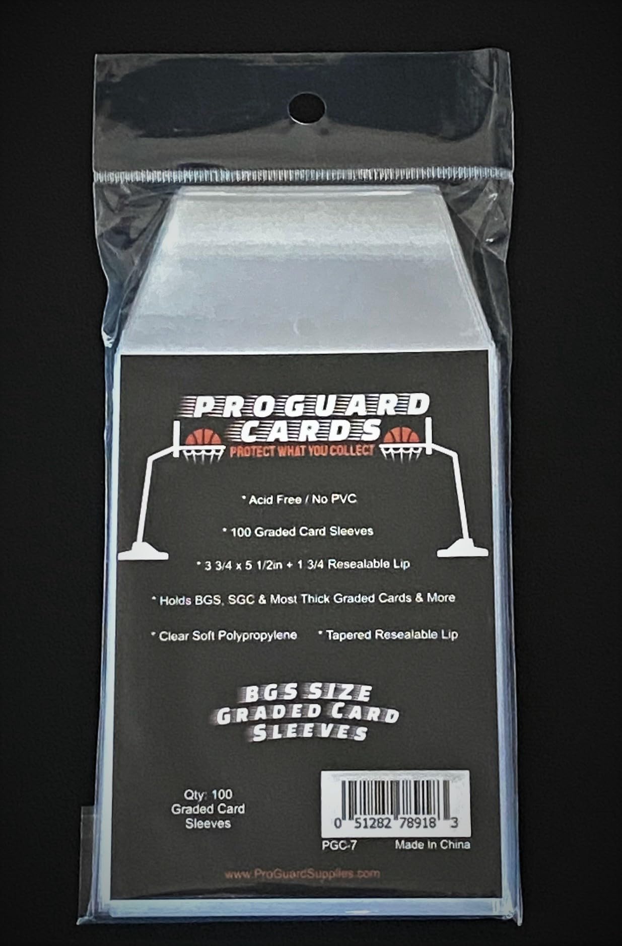 ProGuard Cards BGS Graded Card Sleeves for BGS & SGC Slabs & More