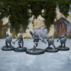 Modiphius Entertainment The Elder Scrolls: Call to Arms - Dawnguard Core Set - 5 Unpainted Resin Figures