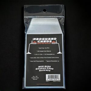 proguard cards bgs graded card sleeves for bgs & sgc slabs & more