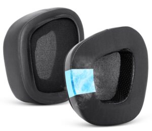 replacement ear pads cushions for corsair void, void pro, void pro rgb, void pro rgb se, void pro elite/rgb wireless gaming headsets (cooling-gel)