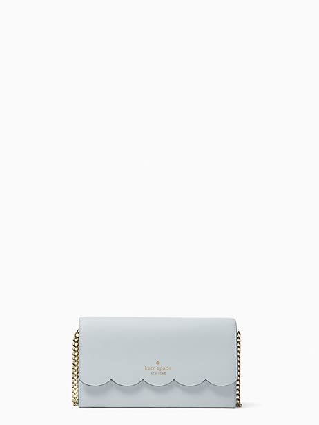 Kate Spade New York Gemma Wallet on a Chain (avalon mist)