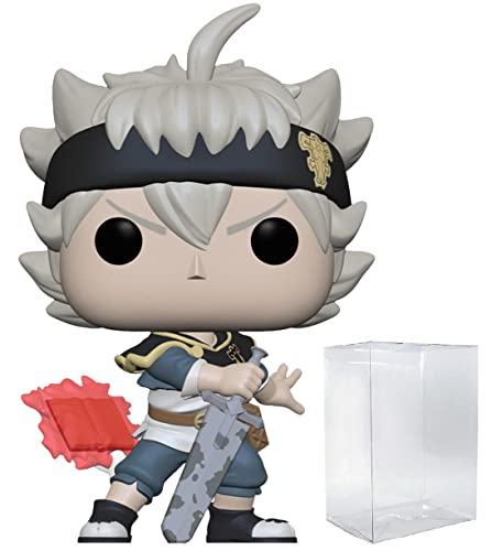 POP Black Clover - Asta Funko Vinyl Figure (Bundled with Compatible Box Protector Case), Multicolor, 3.75 inches