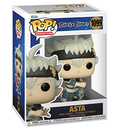 POP Black Clover - Asta Funko Vinyl Figure (Bundled with Compatible Box Protector Case), Multicolor, 3.75 inches