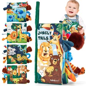 baby books tummy time toys, baby toys 0-6 months touch feel soft cloth crinkle books for babies, stroller baby toys 0-6 months, montessori toys for babies 0-6 months baby gifts for newborn girl, boys