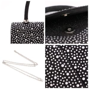 Naimo Crystal Clutch Purses for Women Evening Bag Glitter Rhinestone Handbag Wedding Cocktail Party Purse