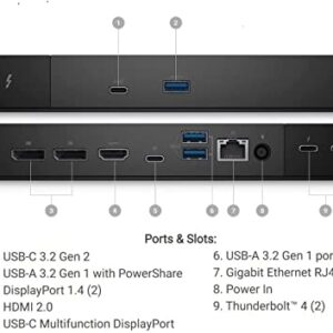 Dell ThunderBolt 4 Dock (WD22TB4)