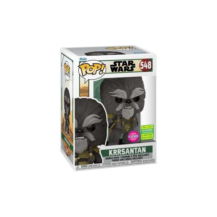 Funko Pop! Star Wars Krrsantan Flocked Summer Shared Convention Exclusive Vinyl Figure FUN65256