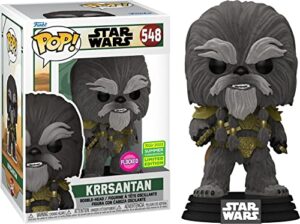 funko pop! star wars krrsantan flocked summer shared convention exclusive vinyl figure fun65256