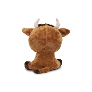 Avocatt Highland Cow Plushie Toy - 10 Inches Stuffed Animal Plush - Plushy and Squishy Animal with Soft Fabric and Stuffing - Cute Toy Gift for Boys and Girls