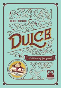 dulce board game | stronghold games | 1-4 players | 30 minutes | strategic card placement game