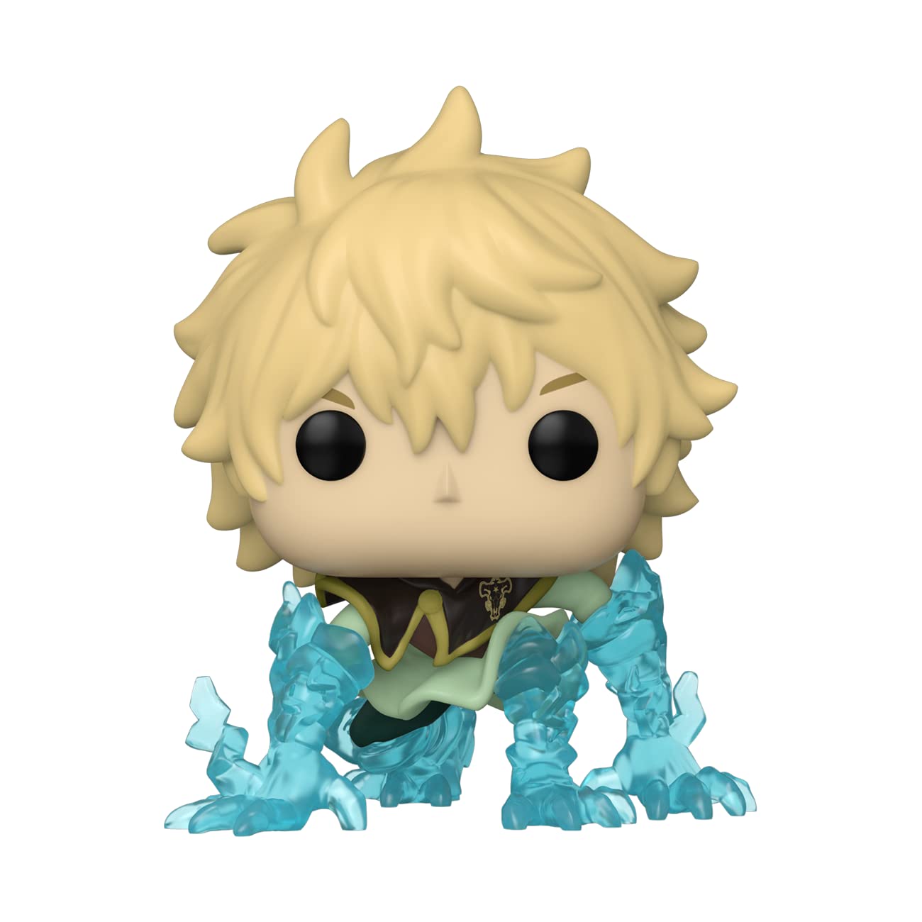 Funko Pop Black Clover Luck Voltia (Lightning Armor) GITD Chase Pop Figure (AAA Anime Exclusive)