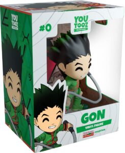 youtooz hunter x hunter gon figure, 4.3" inch gon freecss anime figure hunter x hunter action figure hunter x hunter collection