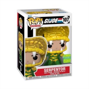 Pop Funko Retro Toys G.I. Joe 3.75 Inch Action Figure Exclusive - Serpentor #107