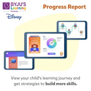 BYJU'S Magic Workbooks: Disney, Kindergarten, Language & Reading, Exploring The Alphabet 1 - Ages 4-6—Physical-Digital Learning, Featuring Disney & Pixar, Works with iPad, iPhone & Fire