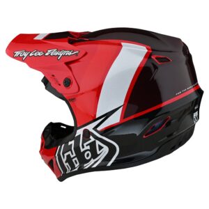 Troy Lee Designs GP Mono Youth Motocross Helmet- Full Face Offroad Motocross Motorcycle Dirt Bike ATV Powersports Dual Sport Racing Helmet - Boys Girls Kids (Red, MD)