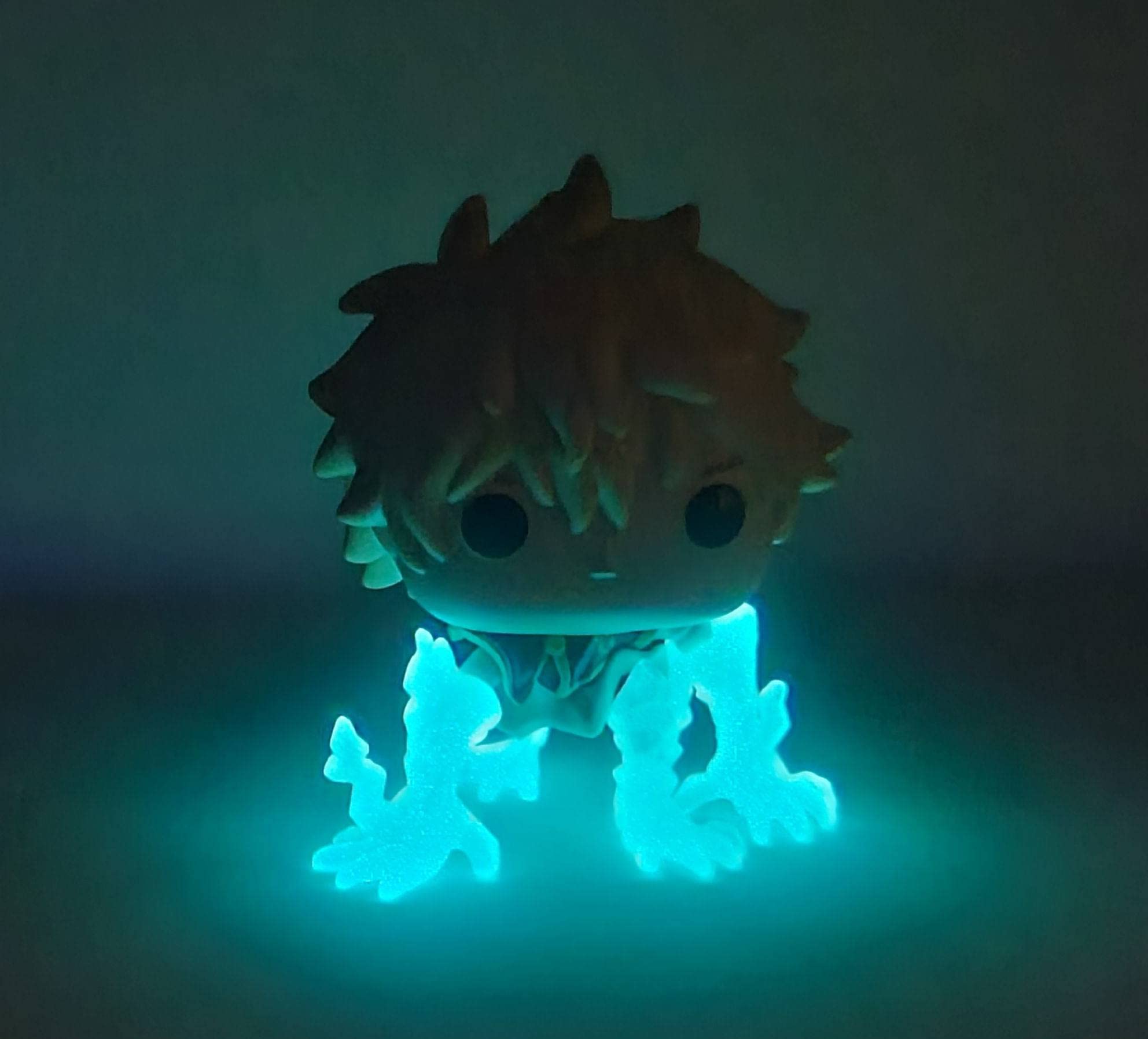 Funko Pop Black Clover Luck Voltia (Lightning Armor) GITD Chase Pop Figure (AAA Anime Exclusive)