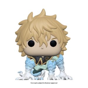 Funko Pop Black Clover Luck Voltia (Lightning Armor) GITD Chase Pop Figure (AAA Anime Exclusive)