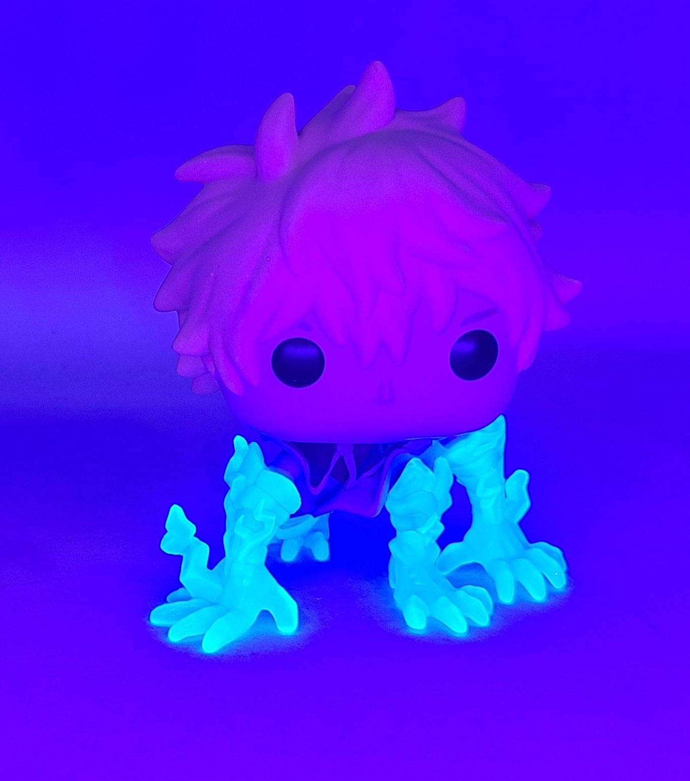 Funko Pop Black Clover Luck Voltia (Lightning Armor) GITD Chase Pop Figure (AAA Anime Exclusive)