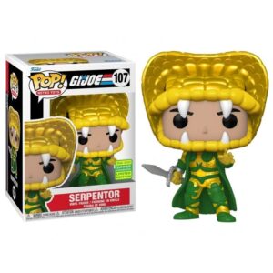 Pop Funko Retro Toys G.I. Joe 3.75 Inch Action Figure Exclusive - Serpentor #107