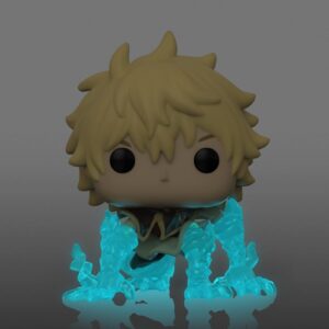 Funko Pop Black Clover Luck Voltia (Lightning Armor) GITD Chase Pop Figure (AAA Anime Exclusive)