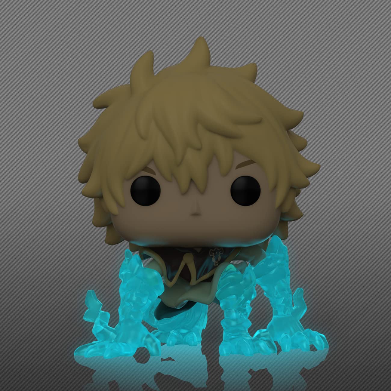 Funko Pop Black Clover Luck Voltia (Lightning Armor) GITD Chase Pop Figure (AAA Anime Exclusive)