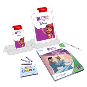 byju's magic workbooks: disney, grade 1, language & reading, fun with phonics - ages 5-7—physical-digital learning, featuring disney & pixar characters, works with ipad, iphone & fire