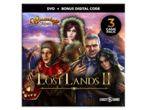 legacy games amazing hidden object games for pc: lost lands vol. 2 (3 game pack) - pc dvd with digital download codes