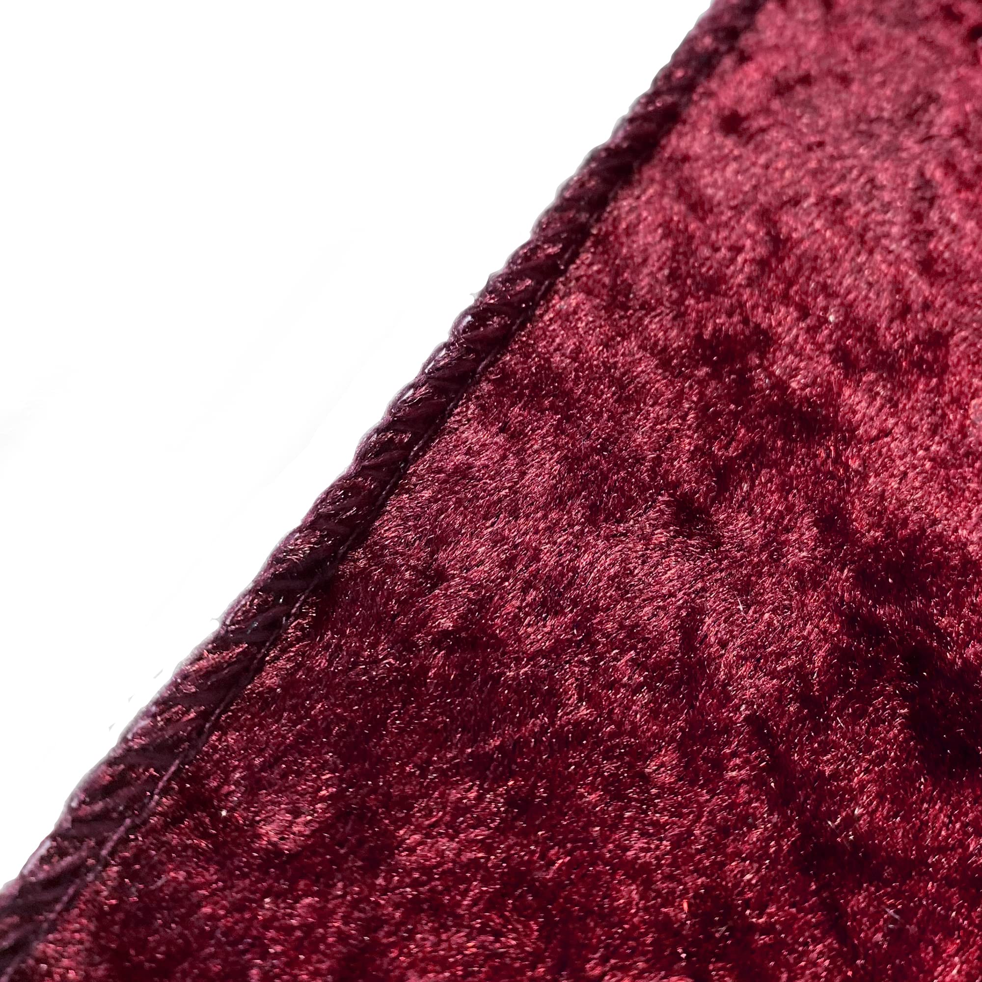 YOUR CHAIR COVERS - 90 x 132 Inch Rectangular Crushed Velvet Tablecloth for 6 ft. Rectangular Tables Wedding, Party, Dining, Banquet and Events - Burgundy