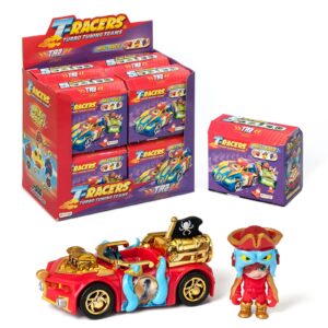 t-racers 8431618020524 2 series 2 – surprise driver. build, mix and race car can be taken apart and all parts are interchangeable. includes the complete collection, multicoloured, one size