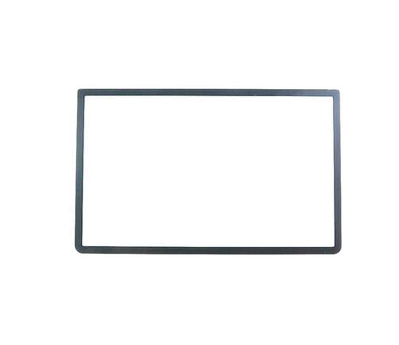 Glass Top Upper Screen Frame Lens Cover LCD Screen Protector With Adhesive For 3DS XL/New 3DS XL LLConsole(Grey)