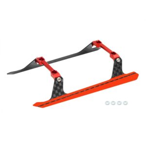 microheli low profile carbon fiber landing gear u style (r) - align t15