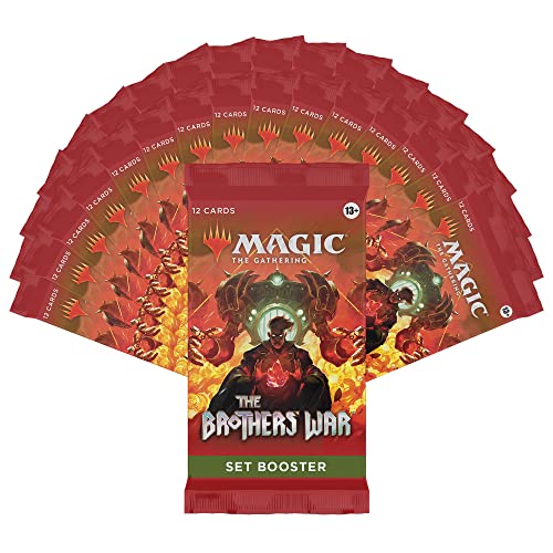 Magic The Gathering The Brothersâ€™ War Set Booster Box | 30 Packs (360 Magic Cards)