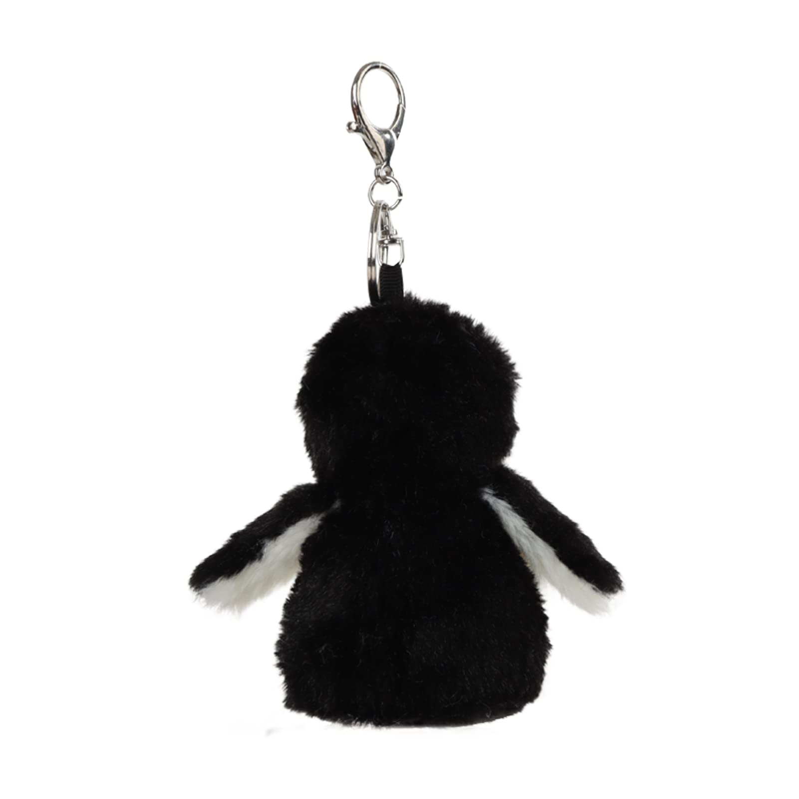 Apricot Lamb Cute Antarctic Toys Plush Black Penguin Stuffed Animal Soft Keychain for Kids Bag, Purse, Backpack, Handbag (5 Inches)