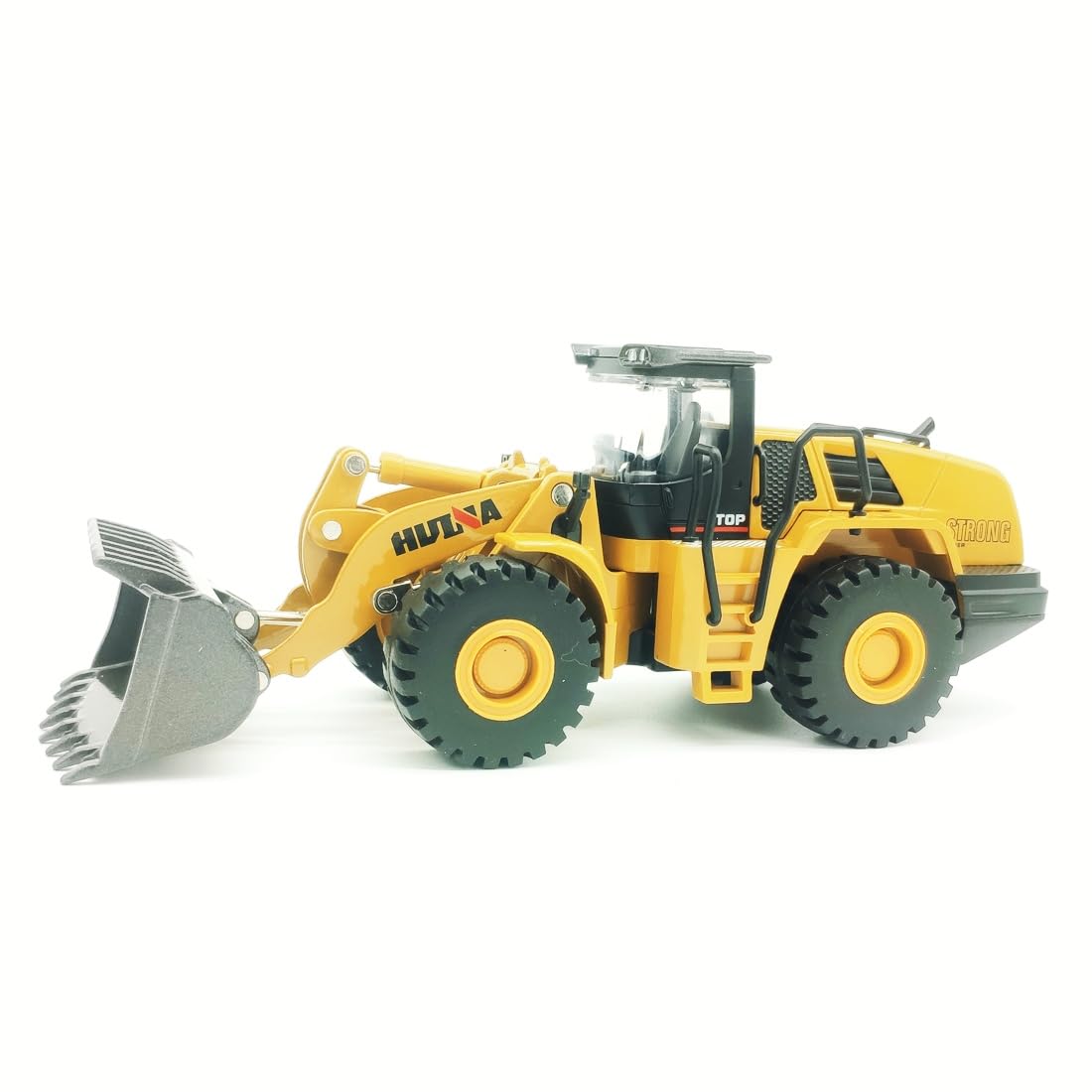 DDLONGDD Bulldozer Toys for Boys Heavy-Duty Metal Loader Vehicle Sand/Beach Toy with Functional Arm and Bucket,Realistic Perfect for Sandbox Indoor/Outdoor Play Sturdy Construction Model