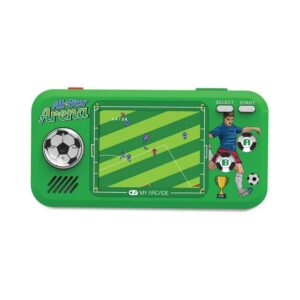 My Arcade All Star Arena Pocket Player- Soocer Portable Sports Game for Kids Adults with 307 Retro Games, 2.75" Screen -DGUNL-4128