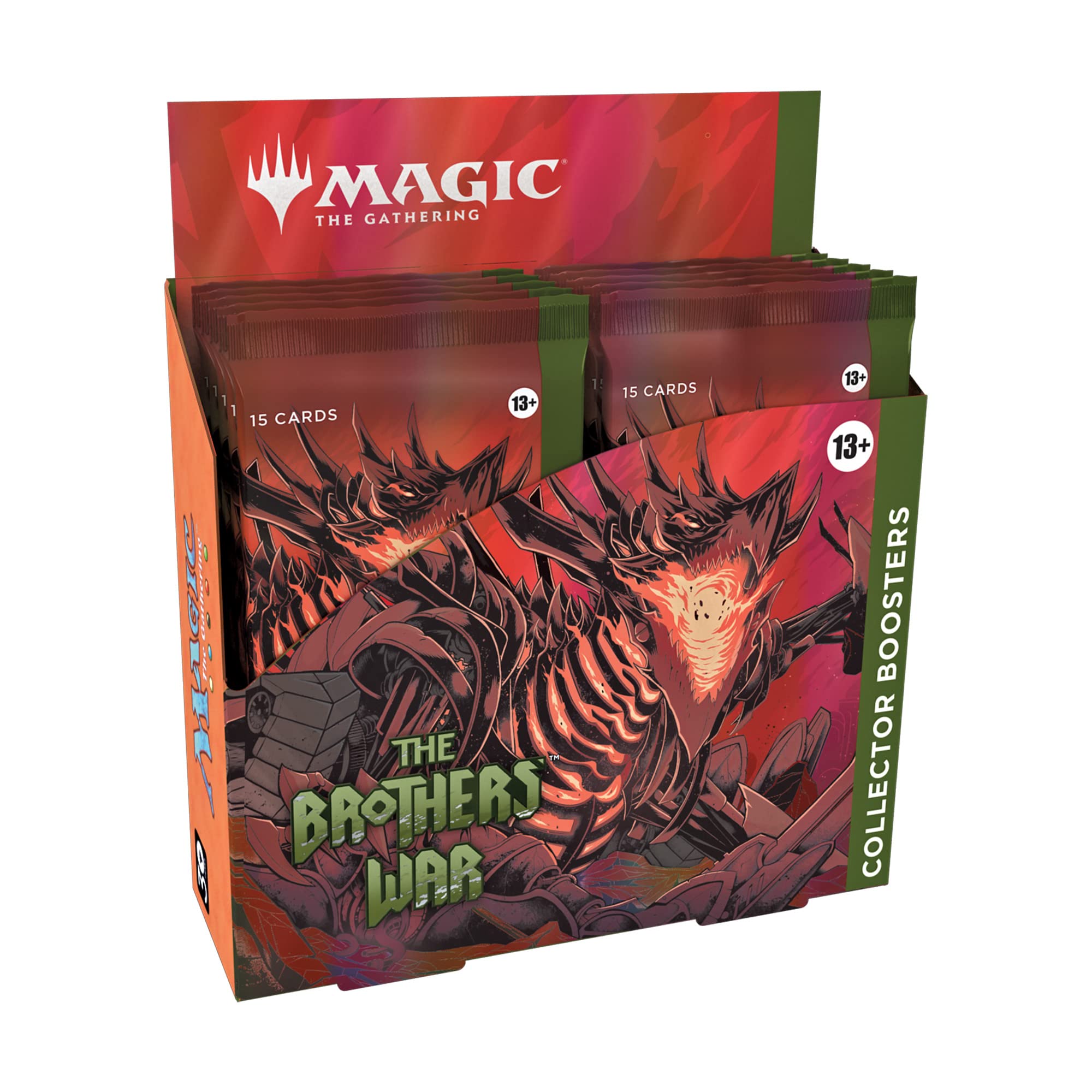 Magic The Gathering The Brothers War Collector Booster Box | 12 Packs (180 Magic Cards)