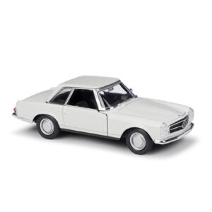 lutpol die casting diecast 1:24 car classic metal for mercedes benz 220/benz 230sl model car alloy toy car for kids crafts decoration collection unzip toy ( color : 230sl white )