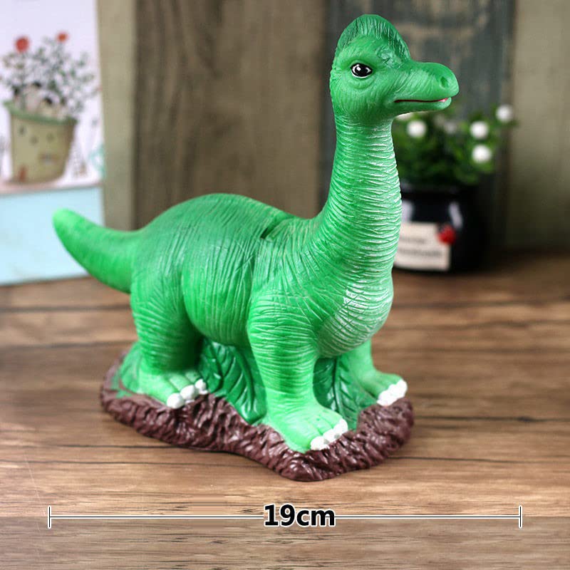 BYVUTE Ready to Paint Ceramic & Plastic, Your Own Table Paintable Dinosaur Statues Decoration Unpainted DIY Ceramic Figurines for Kids and Adults Arts and Crafts