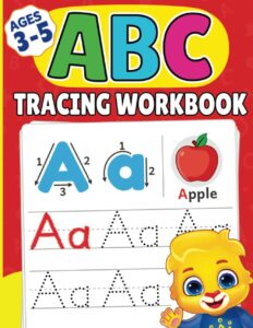 abc tracing workbook: a-z alphabet letter tracing activities for capital and small letters | alphabet handwriting practice workbook | learn to write and trace book for kindergarten and kids ages 3-5