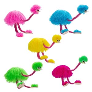 string puppets,ostrich marionettes string puppets,bird puppet with strings walking puppet on strings stuffed plush parent-child interactive puppets educational toys dolls for children kids