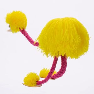 String Puppets,Ostrich Marionettes String Puppets,Bird Puppet with Strings Walking Puppet On Strings Stuffed Plush Parent-Child Interactive Puppets Educational Toys Dolls for Children Kids