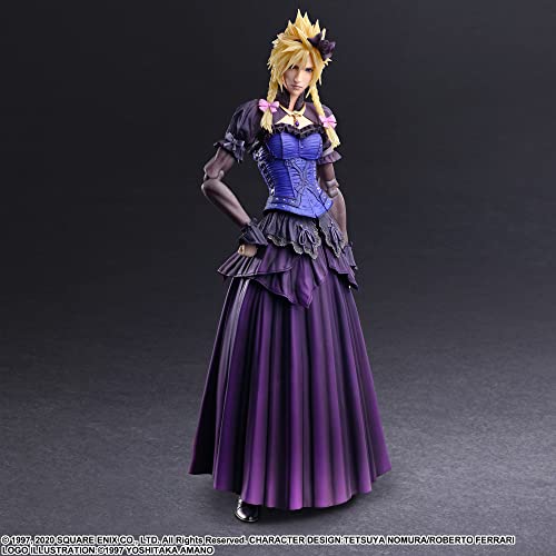 Square Enix INC Final Fantasy VII Remake: Cloud Strife (Dress Ver.) Play Arts Action Figure