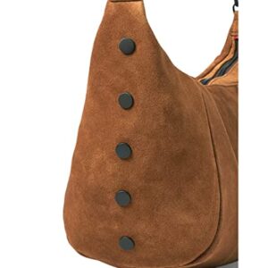 Hammitt Morgan Mahogany Suede/Bronze One Size