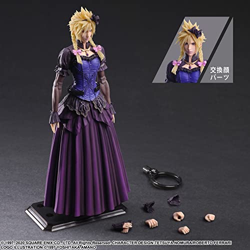 Square Enix INC Final Fantasy VII Remake: Cloud Strife (Dress Ver.) Play Arts Action Figure